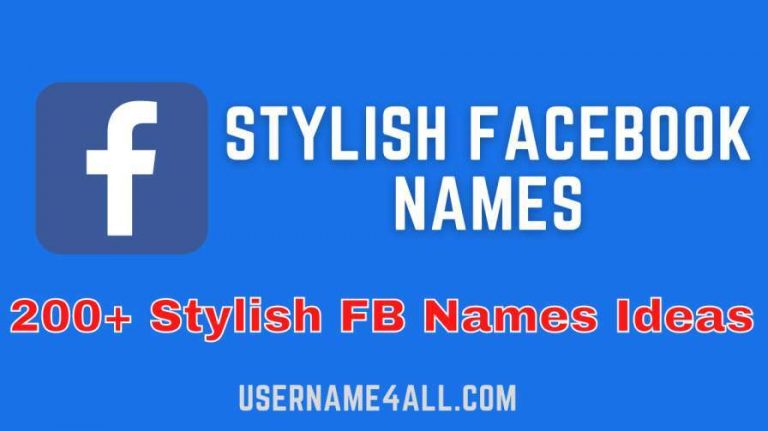 Stylish & Cool Facebook (FB) Nickname for Girls & Boys [Change FB Name]