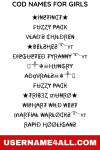 Cool & Funny Call of Duty Names For Pro Players, Boys and Girls