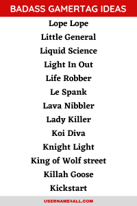 1350+ Cool Gamertag ideas List For XBOX, PS4, and Pro Gamers