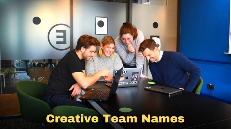Creative Team Names: Best Funny Creative Group Names