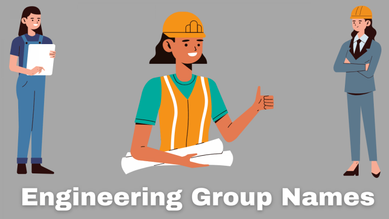 450+ Engineering Group Names List [Cool & Funny] - Username4All