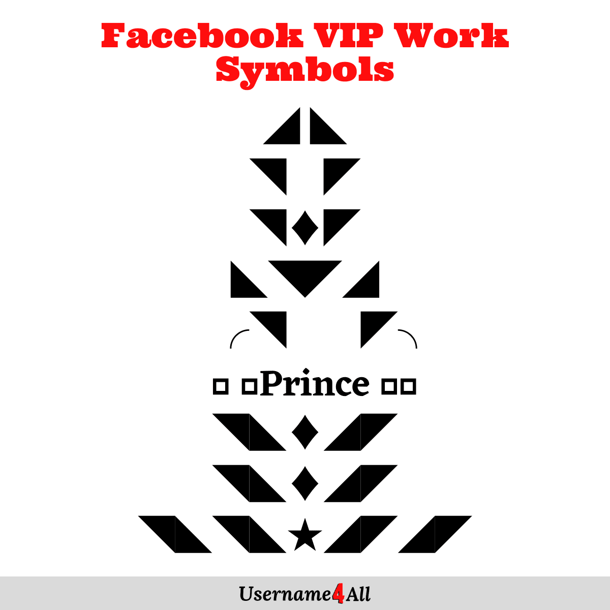 100+ VIP Stylish Facebook Work Symbols (Copy & Paste)
