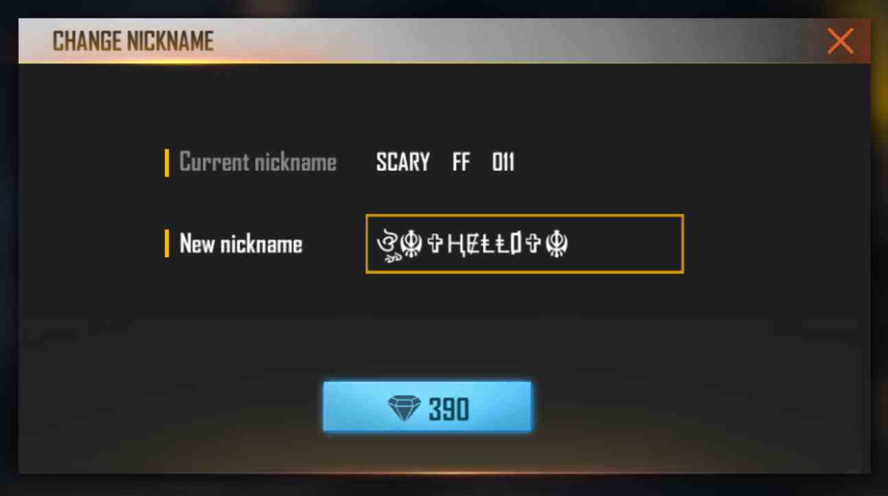 Stylish Free Fire Names 2024 For Pro Players (꧂,™,༒,☬)