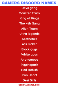 【800+】 Discord Username List - Best Discord Names Ideas For Girls and Boys