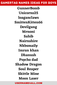 1350+ Cool Gamertag ideas List For XBOX, PS4, and Pro Gamers