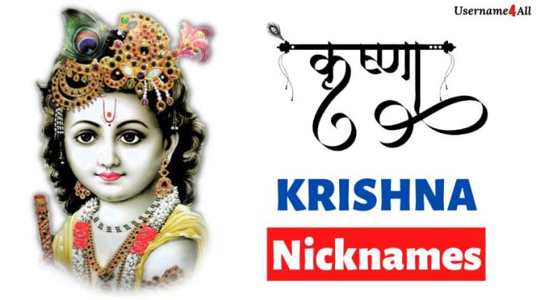 Krishna Nicknames Ideas - 350+ Stylish Nicknames for Krishna