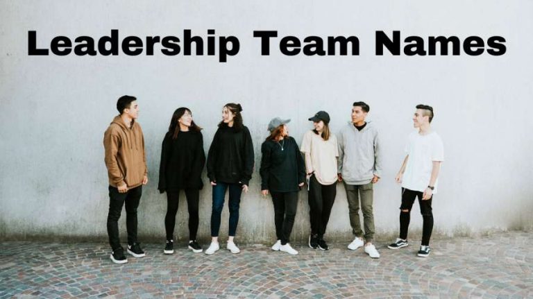 Leadership Team Names: 400+ Best Leadership Group Name Ideas