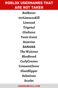 378+ Unique & Good Roblox Usernames Ideas Which is Not Taken