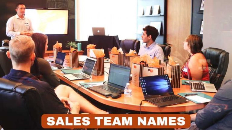 1200+ Creative Sales Team Names [2024]