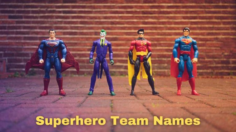 620+ Cool, & Funny Superhero Team Names Ideas (2024)